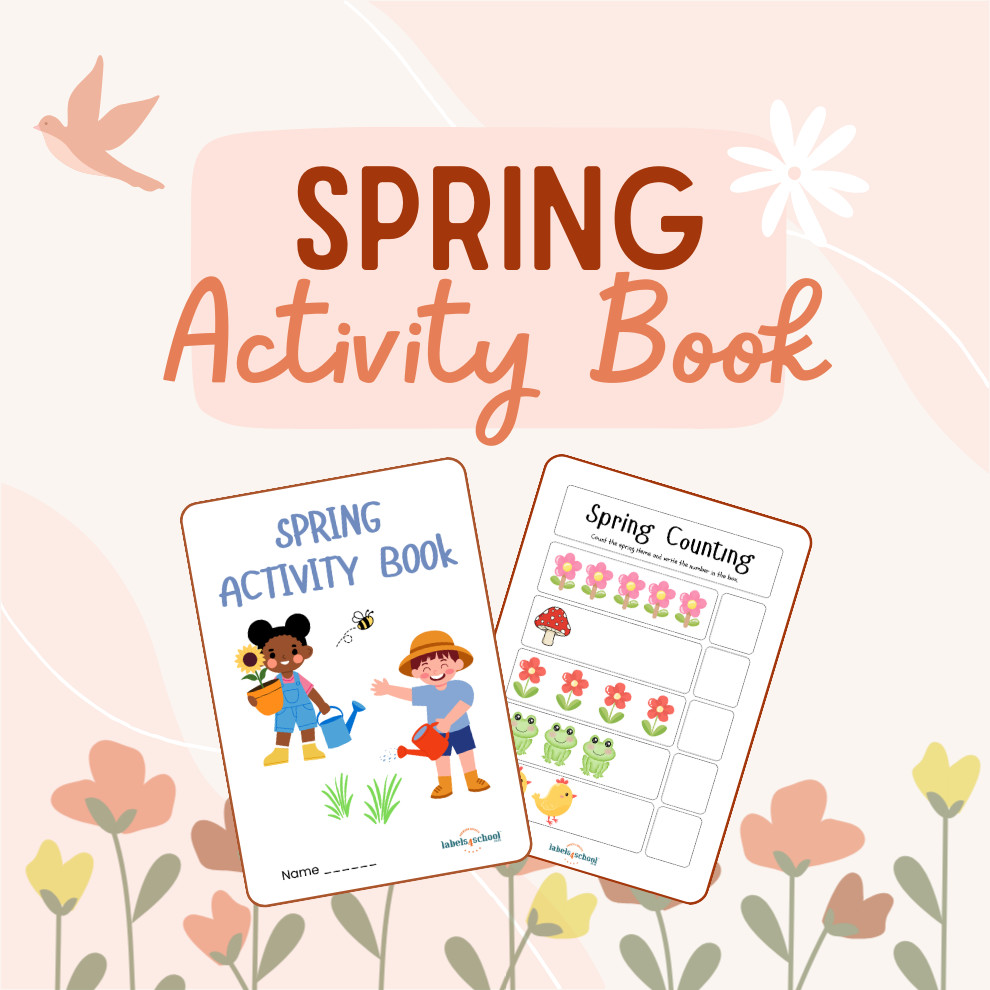 Spring Time Activity Book – Labels4School