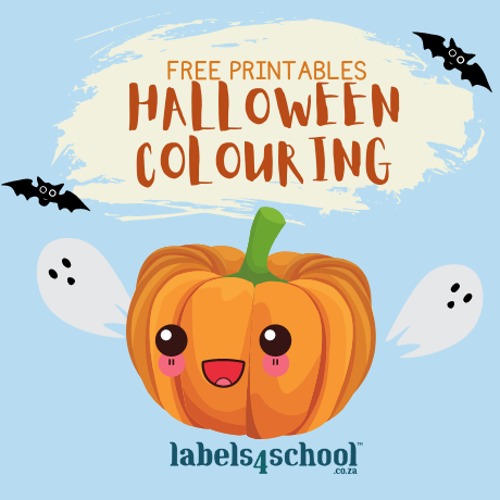 Halloween Pumpkin Emoji Colouring – Labels4School