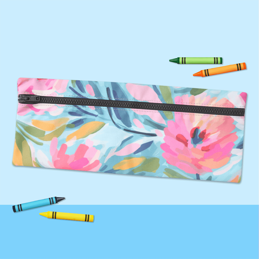 Pencil Bag - Floral – Labels4School