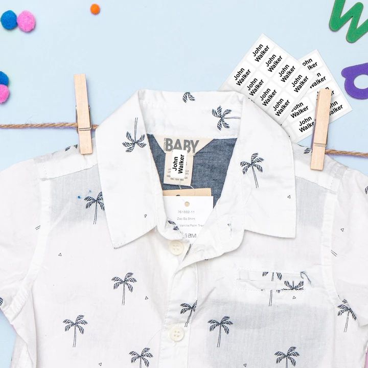 Cute, Customised Children’s Clothing Stickers - Labels4School
