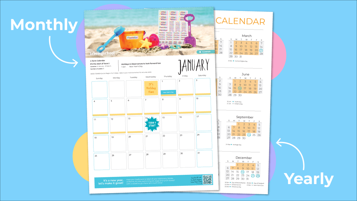 SA Independent School Term Dates Explained | Free Calendar – Labels4School