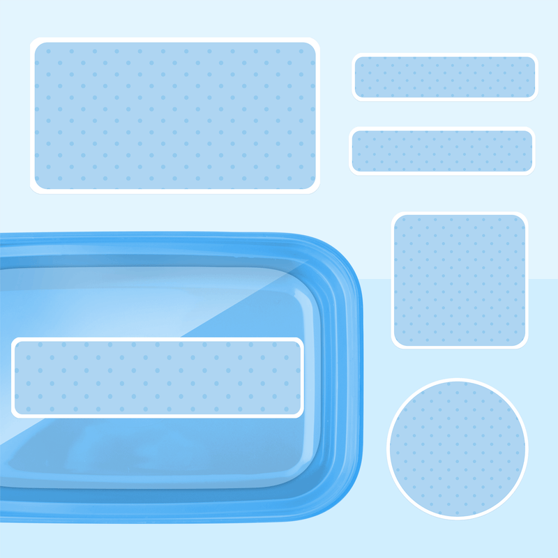 Colour Super Pack - 298 Personalised Labels | Labels4school – Labels4School