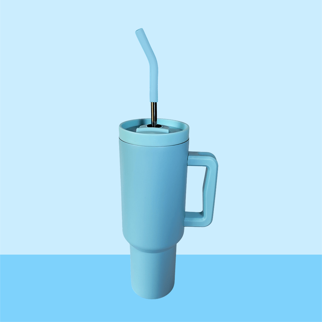 Premium Giant Travel Mug - Baby Blue – Labels4School