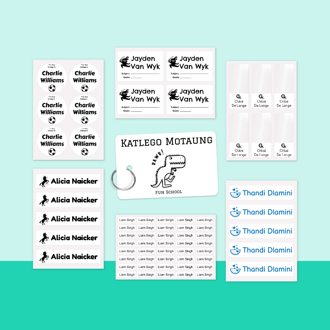 Basic Label Pack | 164 labels | Labels4School