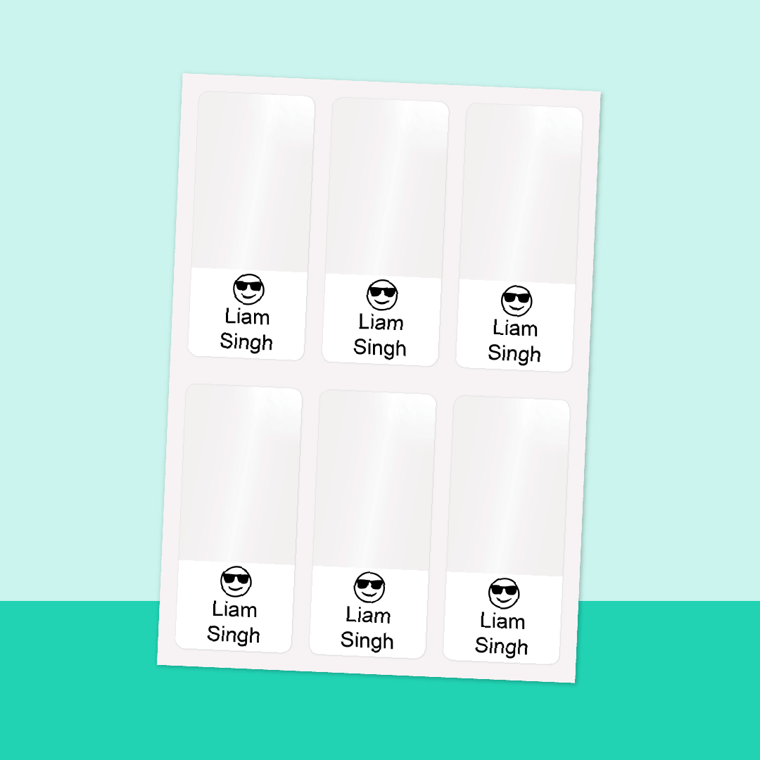 Wrap-Around Pencil Labels | Labels4School