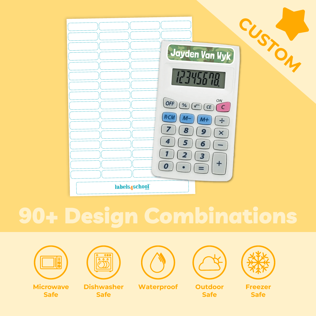 Colour Standard Multis - Multi-Purpose Labels – Labels4School