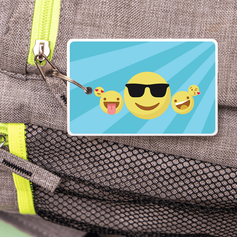 Colour Bag Tags - Personalised Themed Bag Tag | Labels4school ...