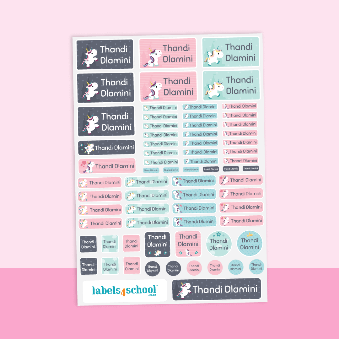 Colour Essential Mini Label Pack: Sticky Labels – Labels4School