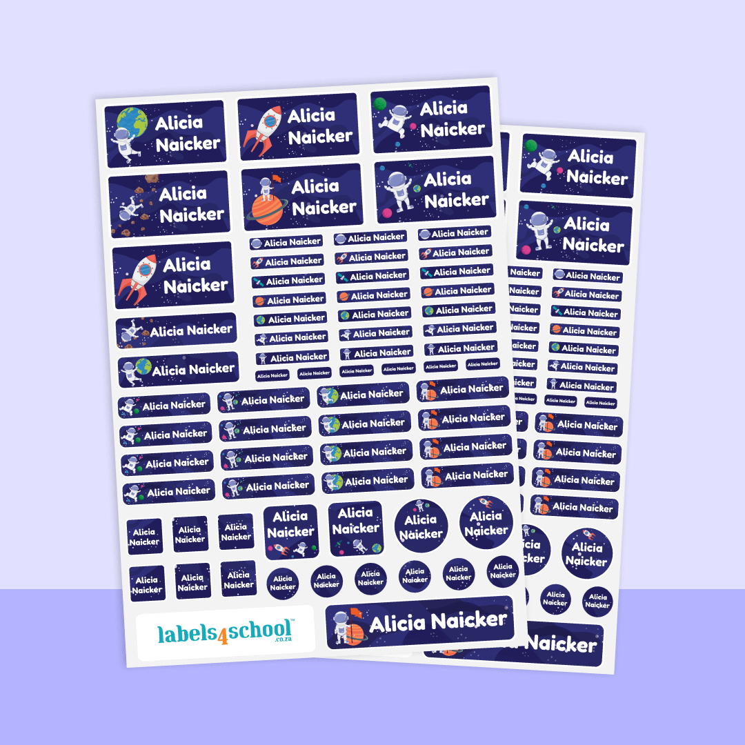 Multi-Purpose Customised Colour Label Pack – Labels4School