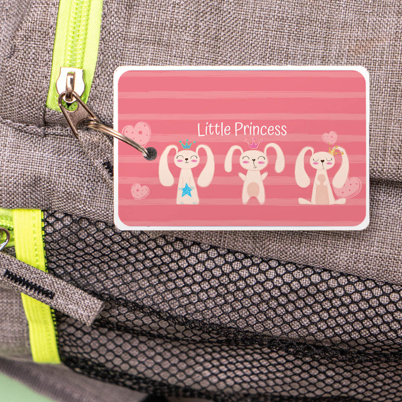 Colour Bag Tags - Personalised Themed Bag Tag | Labels4school ...