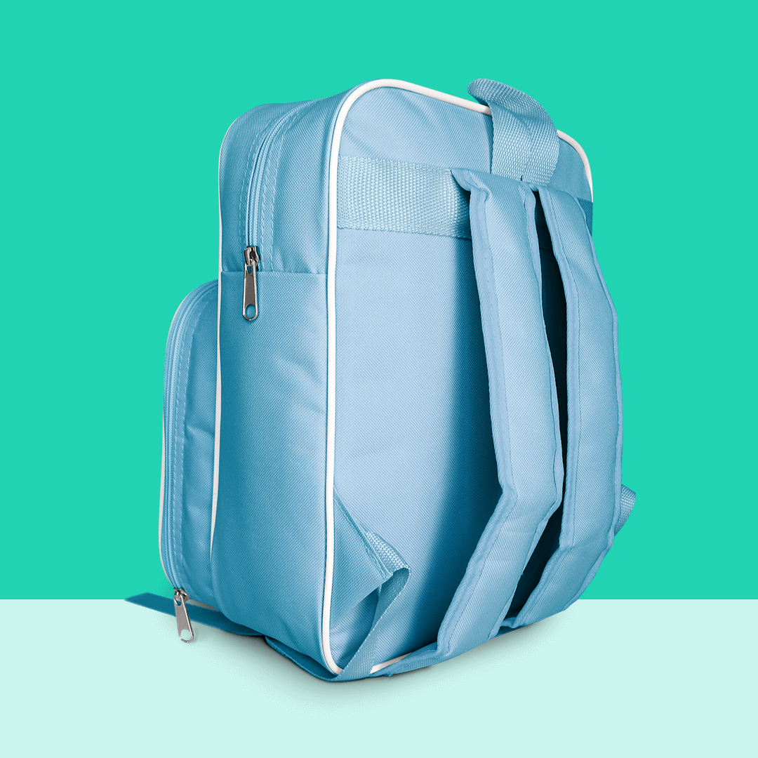 Kiddies Backpack | Light Blue School Bag – Labels4School