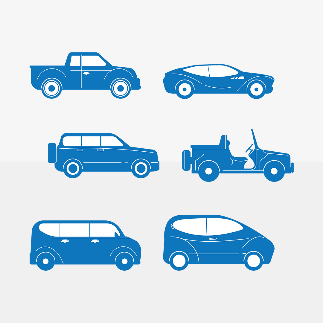 Car Blue wall decal room stickers | Labels4school – Labels4School